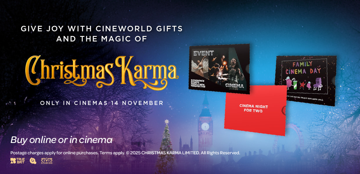 Give joy with Cineworld Gifts! and the magic of Christmas Karma ...